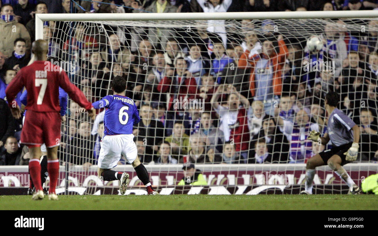 Ibrox stadium barry ferguson hi-res stock photography and images - Alamy