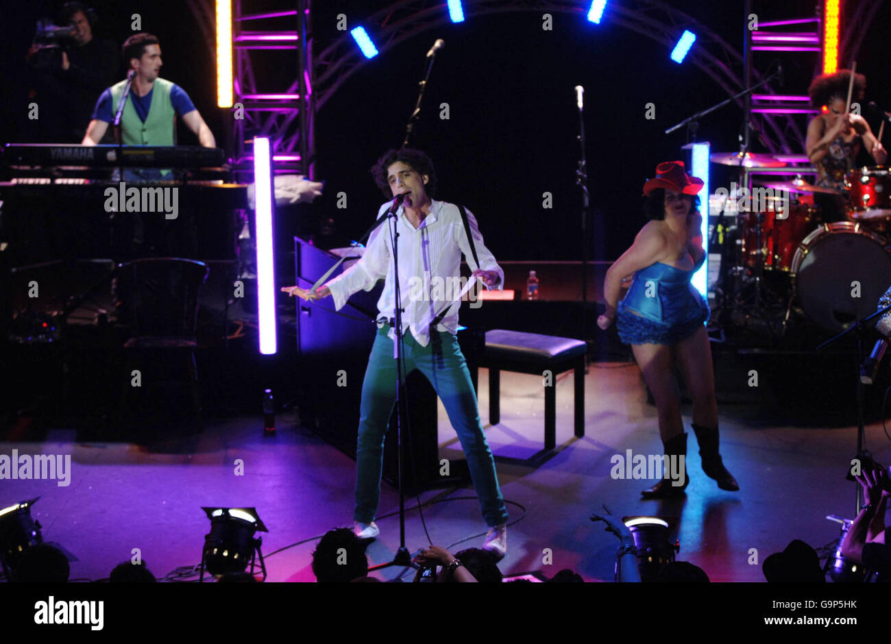 Mika in concert - London Stock Photo - Alamy