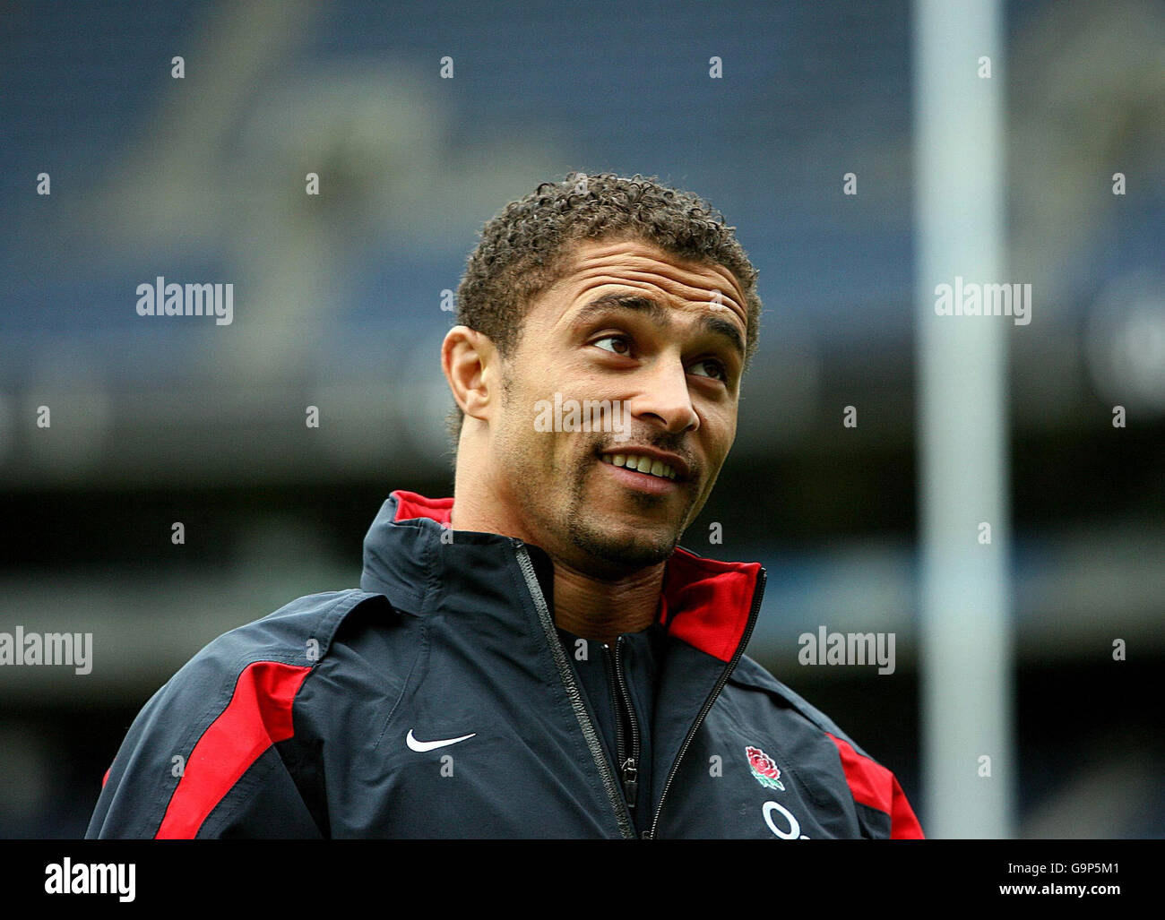 Englands jason robinson during a training session at croke park hi-res ...