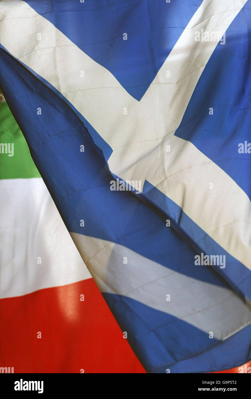 Six nations rugby flags hi-res stock photography and images - Alamy