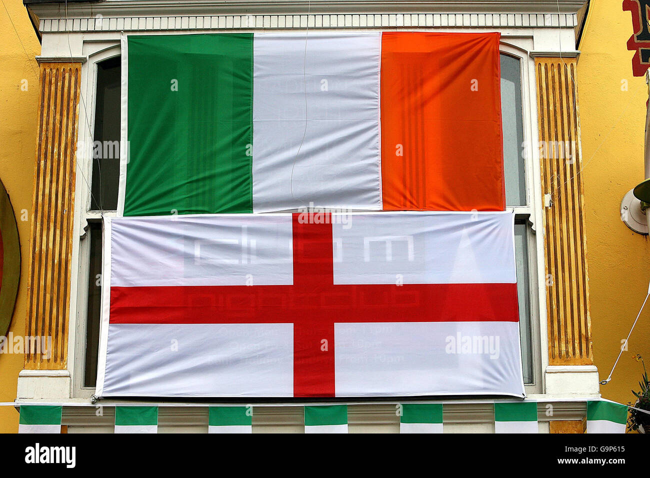 Six nations rugby flags hi-res stock photography and images - Alamy