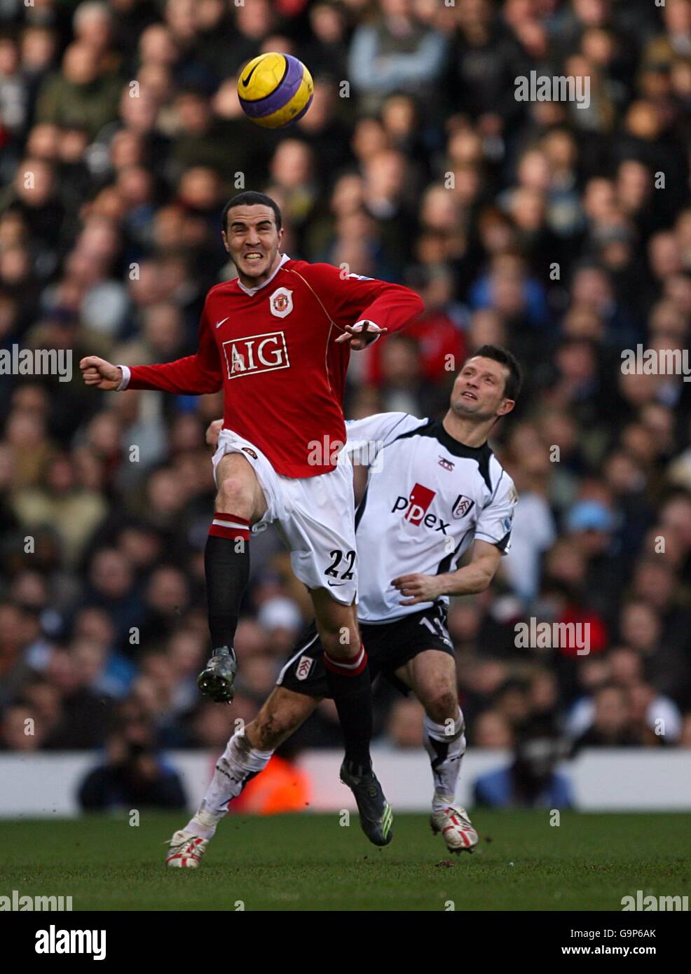 Manchester united l tomasz radzinski hi-res stock photography and ...
