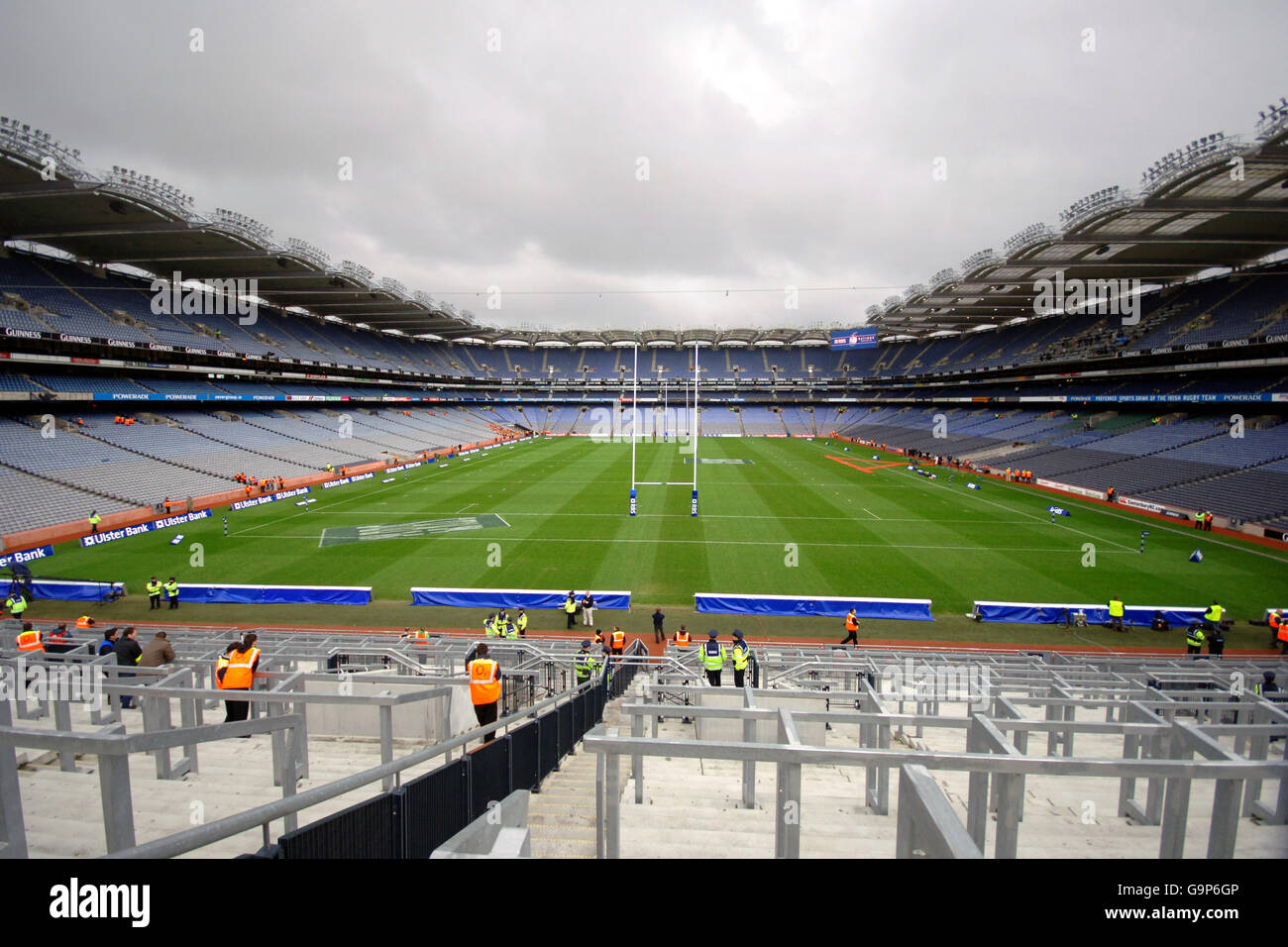 Rugby head shot headshot portrait gv general view hi-res stock ...