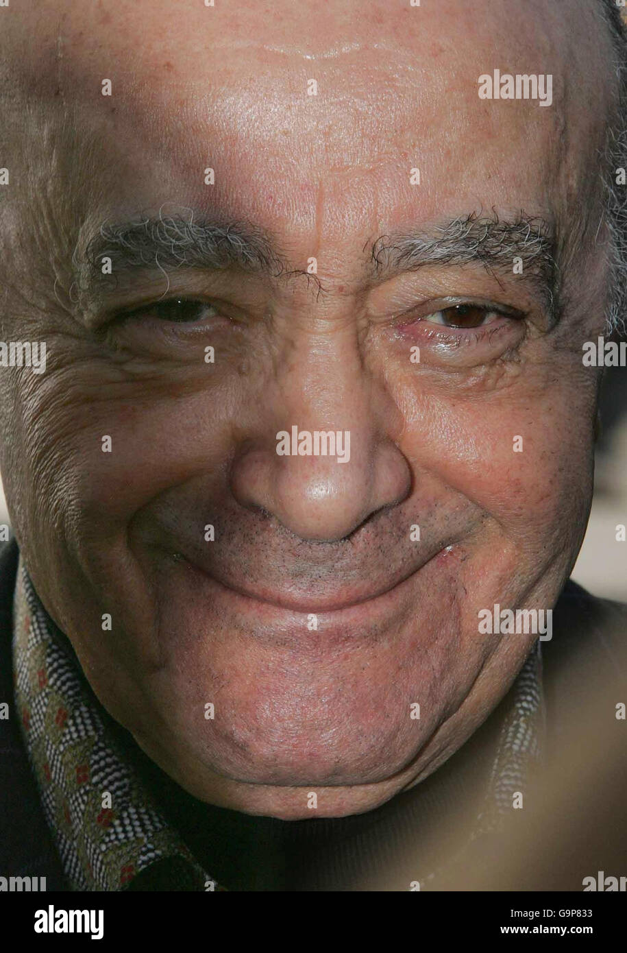 Harrods boss Mohamed al Fayed outside the High Court on the Strand ...