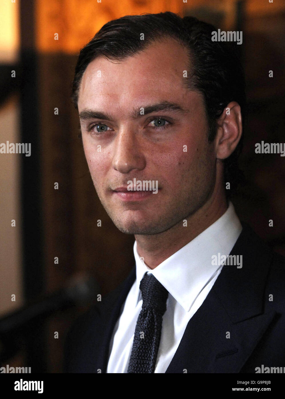 Jude Law is honoured by Gerard Errera, French Ambassador to the UK ...