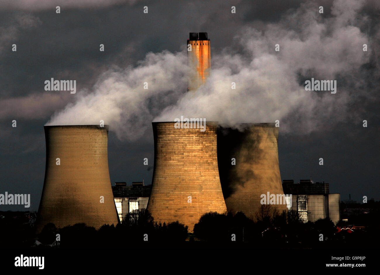 Didcot power station stock. Didcot Power Stations, Didcot, Oxford Stock ...
