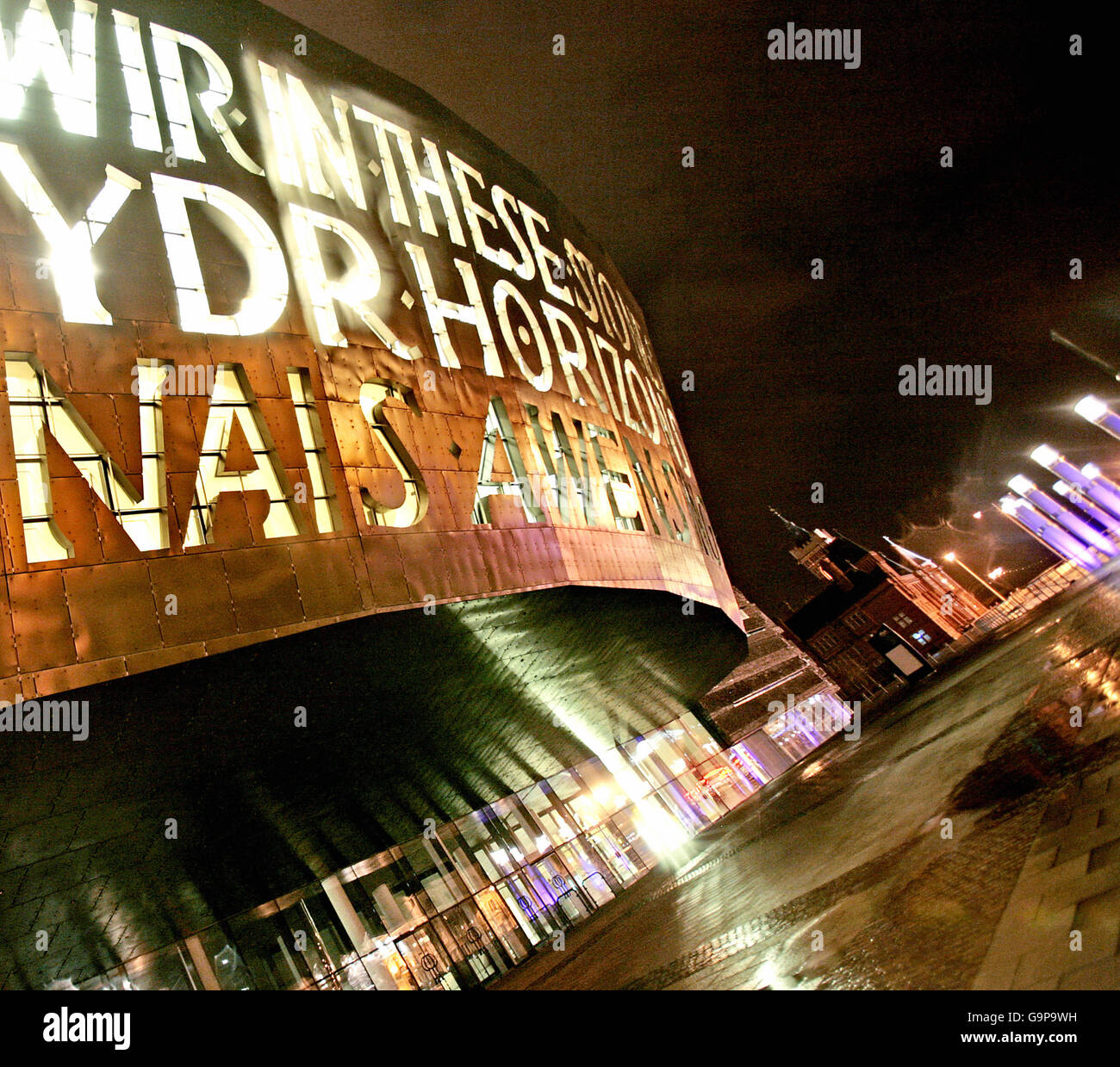 Millennium Centre - Cardiff, Wales Stock Photo - Alamy
