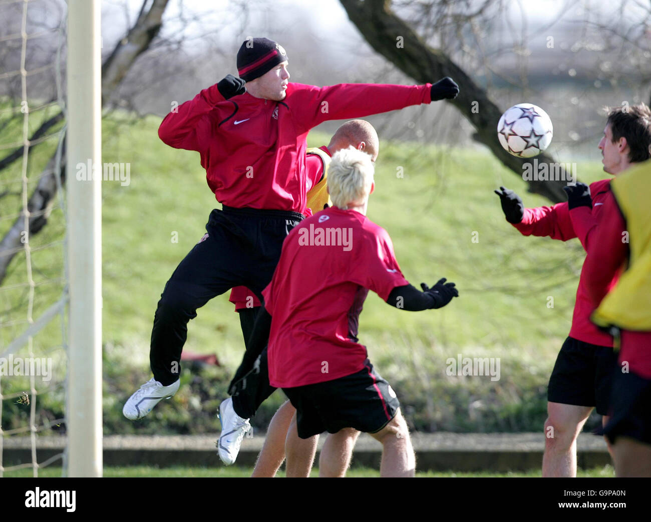 Soccer - Manchester United Training Session - Carrington Training ...