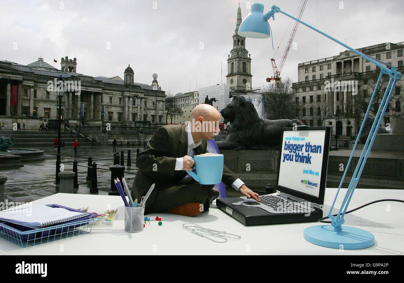 ntl:Telewest Business `Bigger Than You Think` campaign Stock Photo - Alamy