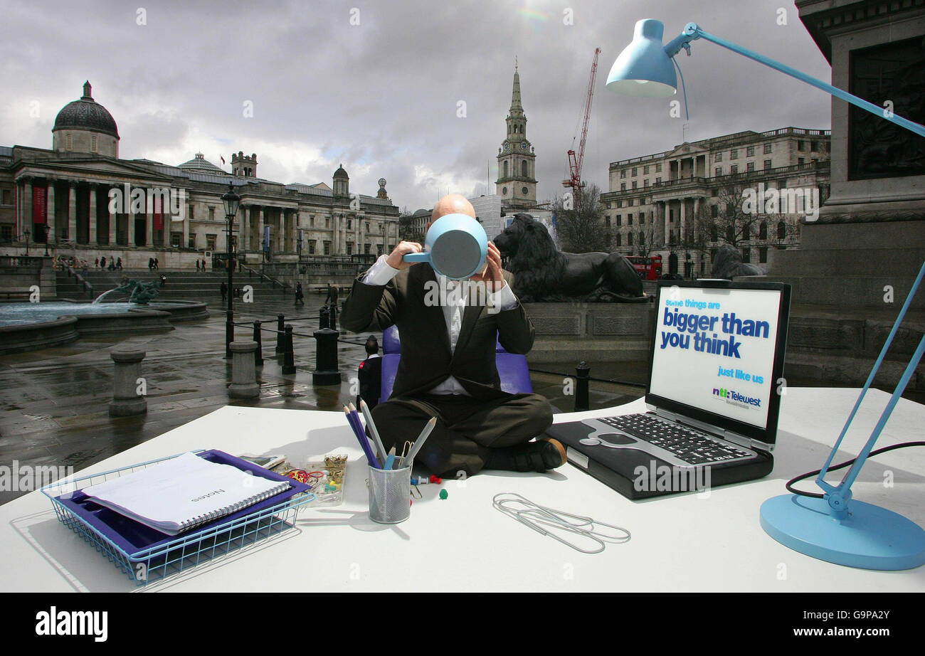 ntl:Telewest Business `Bigger Than You Think` campaign Stock Photo - Alamy