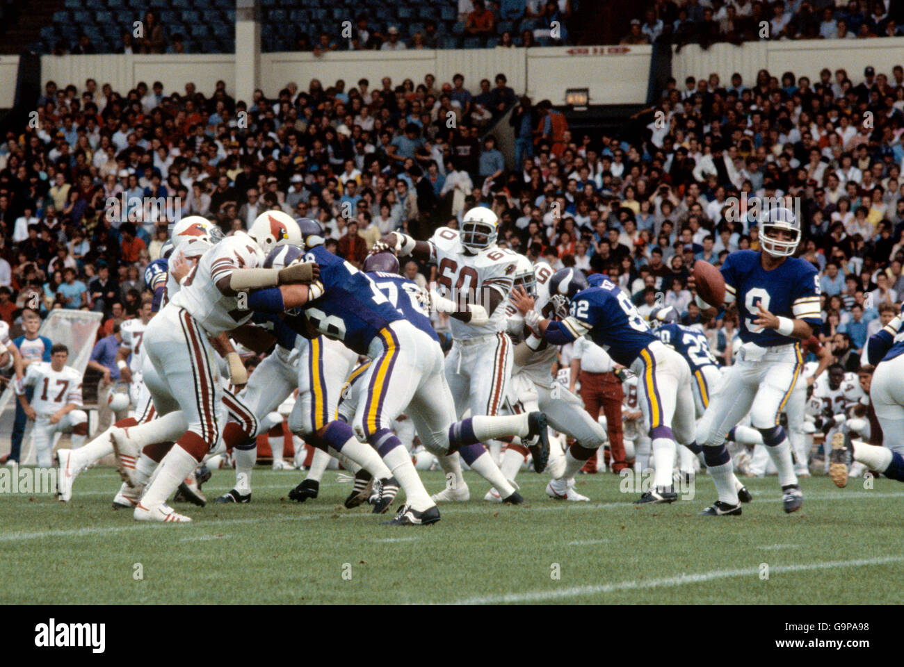 Action from the American Bowl Exhibition Match at Wembley stadium ...