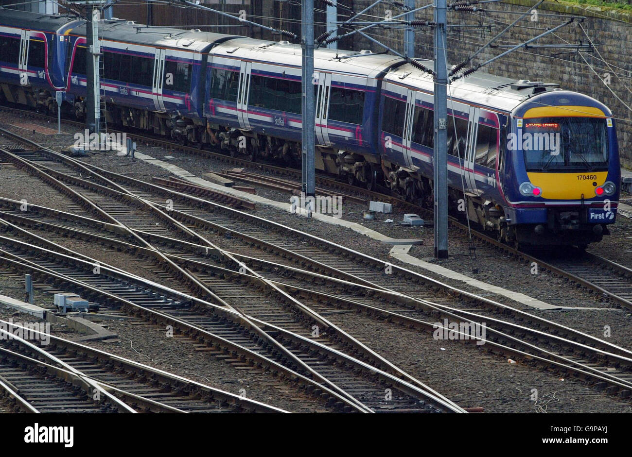 Rail chaos as signal staff walk out Stock Photo - Alamy