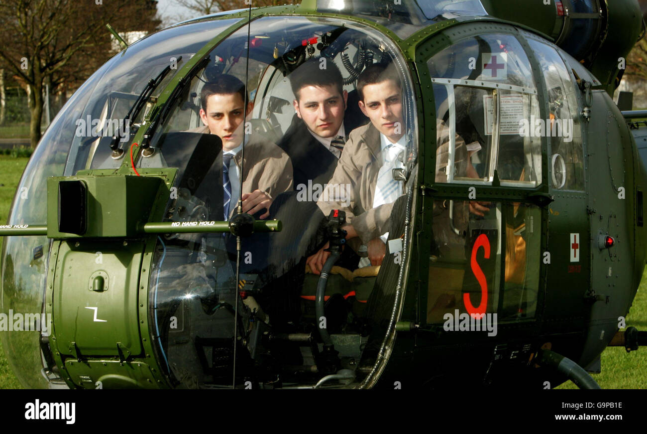 Three brothers join Army Stock Photo - Alamy