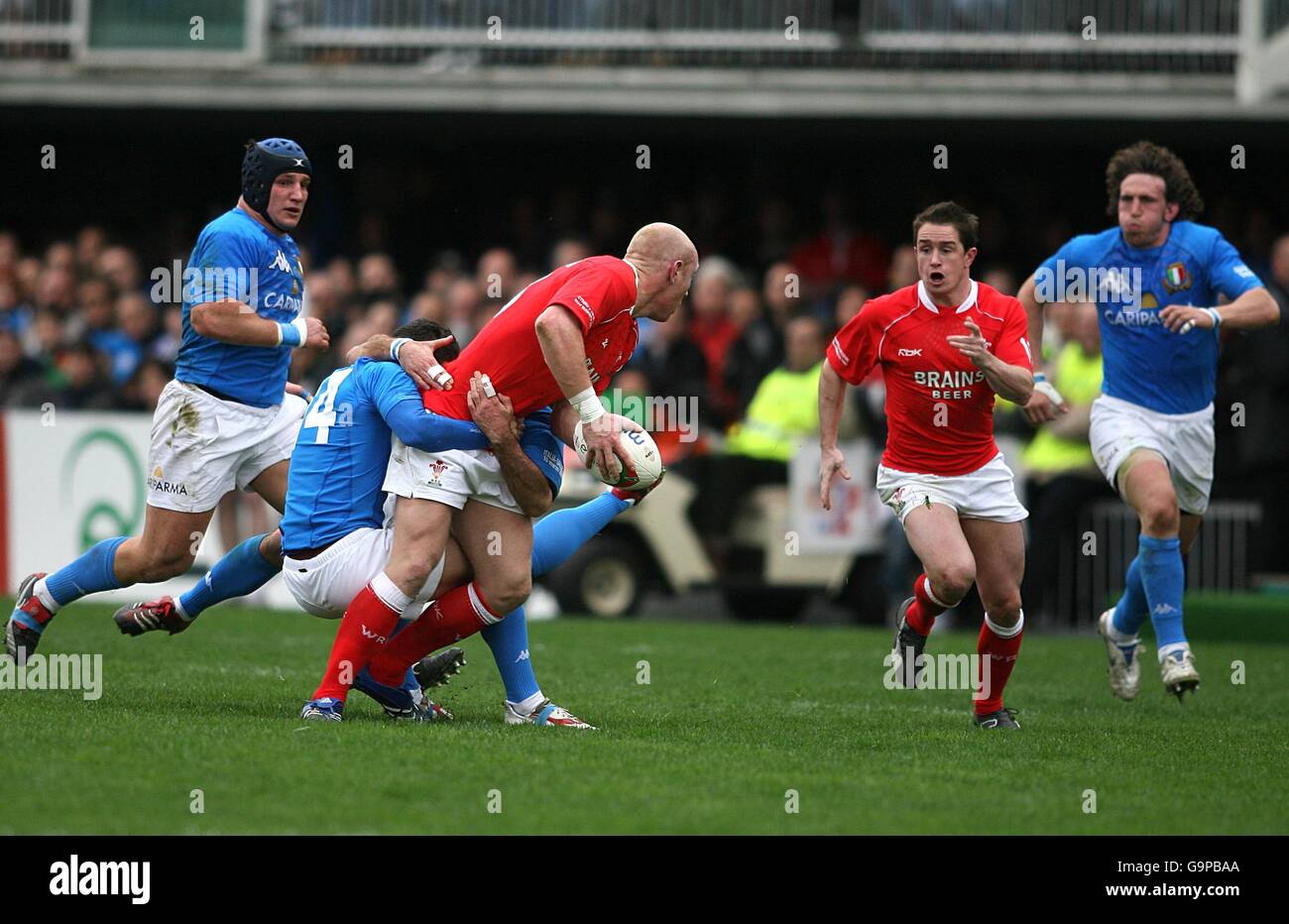 Rugby Union - RBS 6 Nations Championship 2007 - Italy v Wales - Stadio ...