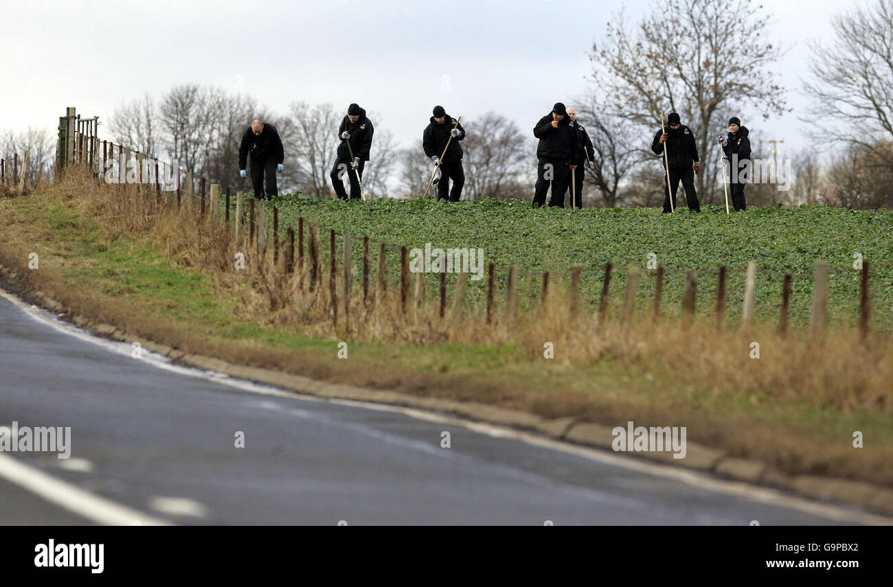 5 die in road crash. Tayside Police at the scene of the road crash on ...