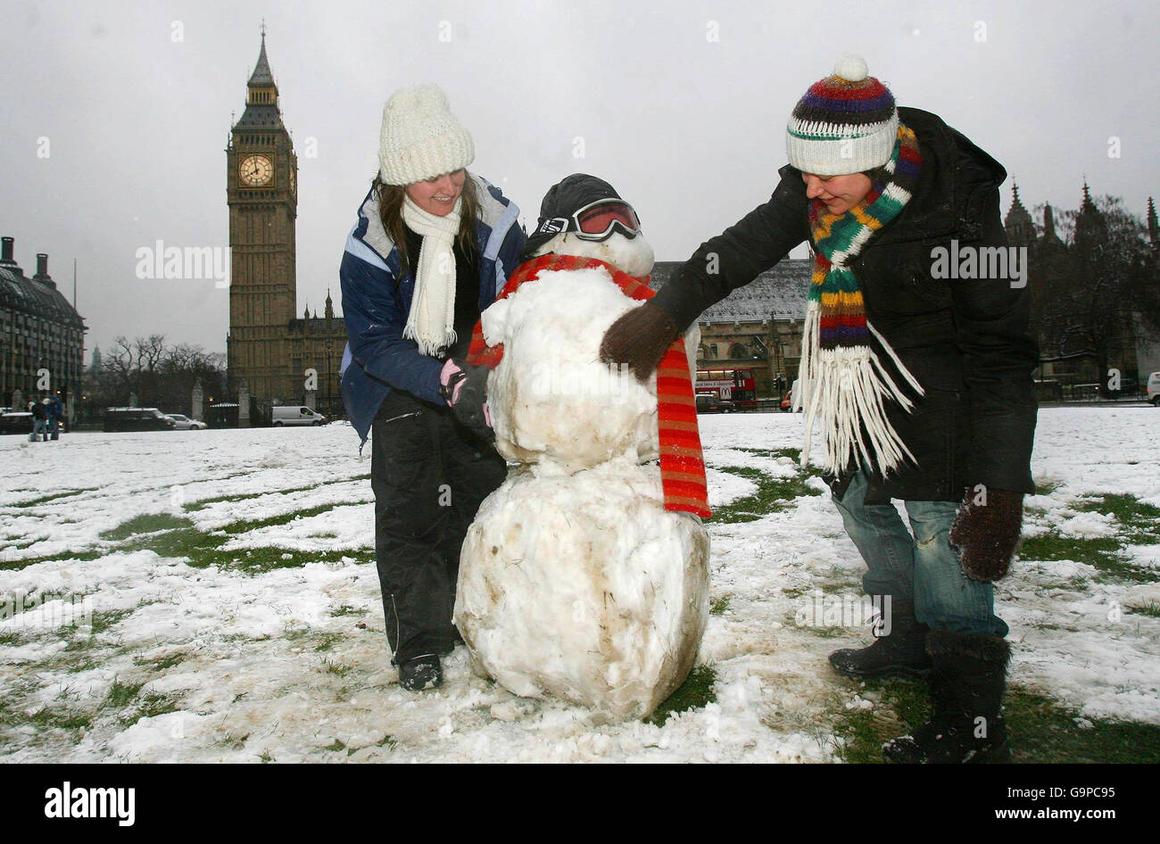 Heavy snowfall across the UK Stock Photo - Alamy