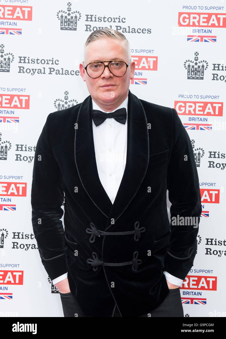 Giles deacon attends historic royal palaces kensington palace summer ...