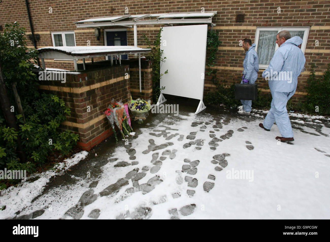 Schoolboy murder in Peckham Stock Photo - Alamy