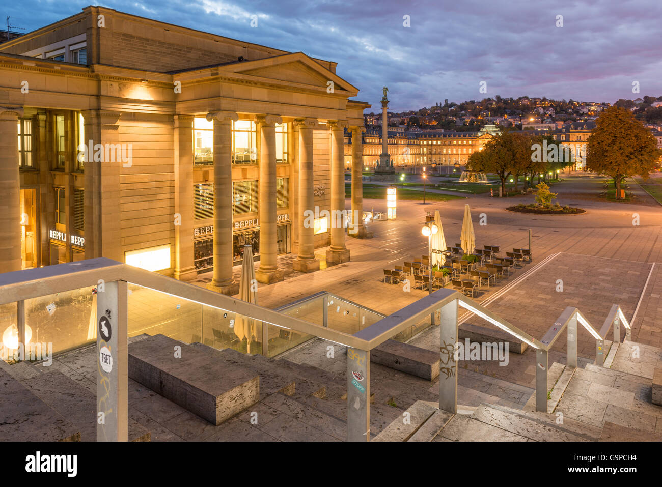 Schlossplatz historic square in hi-res stock photography and images - Alamy