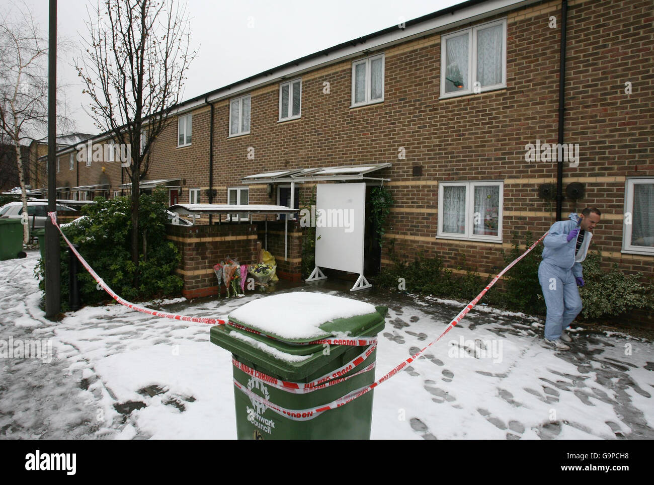 Schoolboy murder in Peckham Stock Photo - Alamy