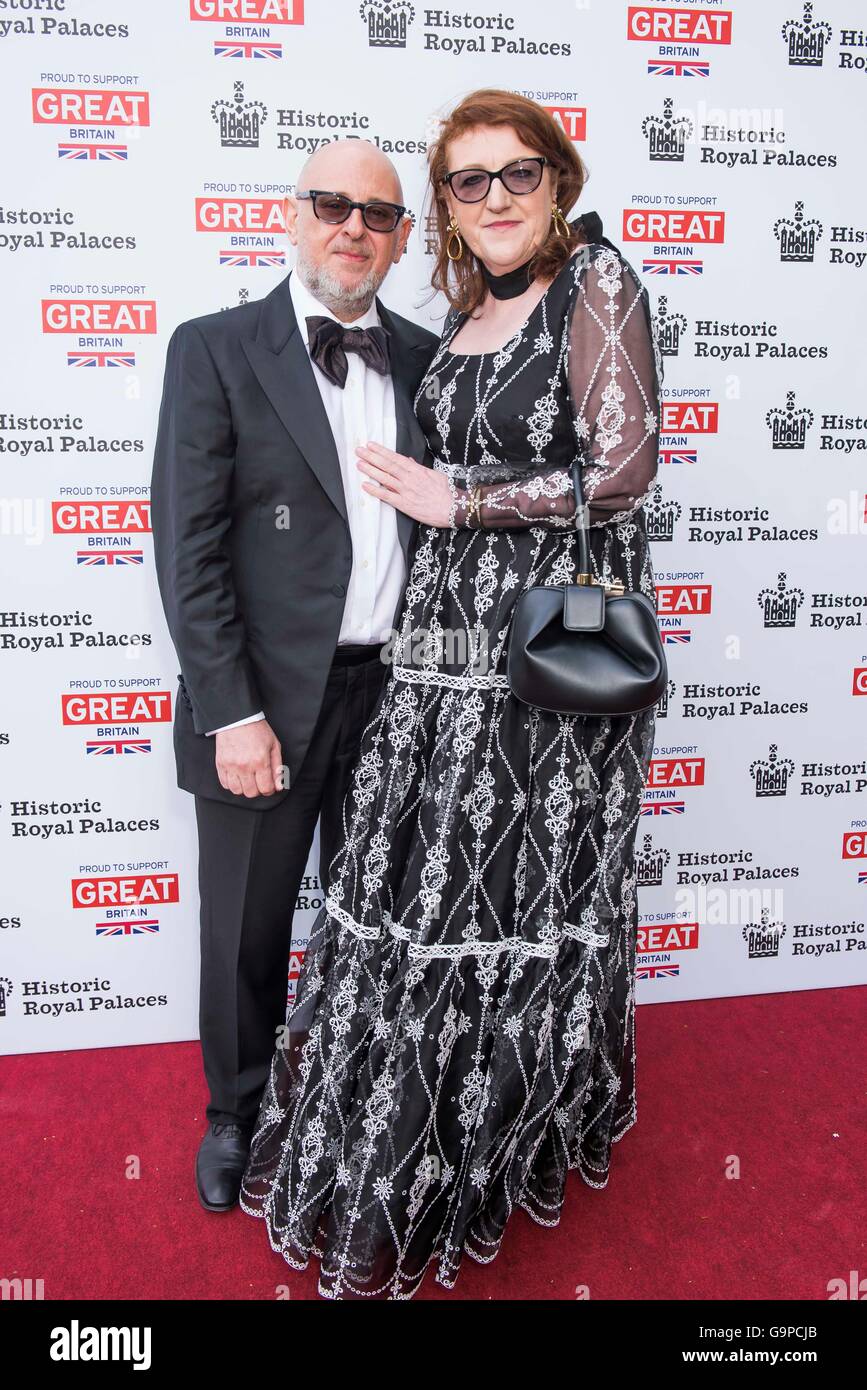 Stephen Sumner and Glenda Bailey attend Historic Royal Palaces ...