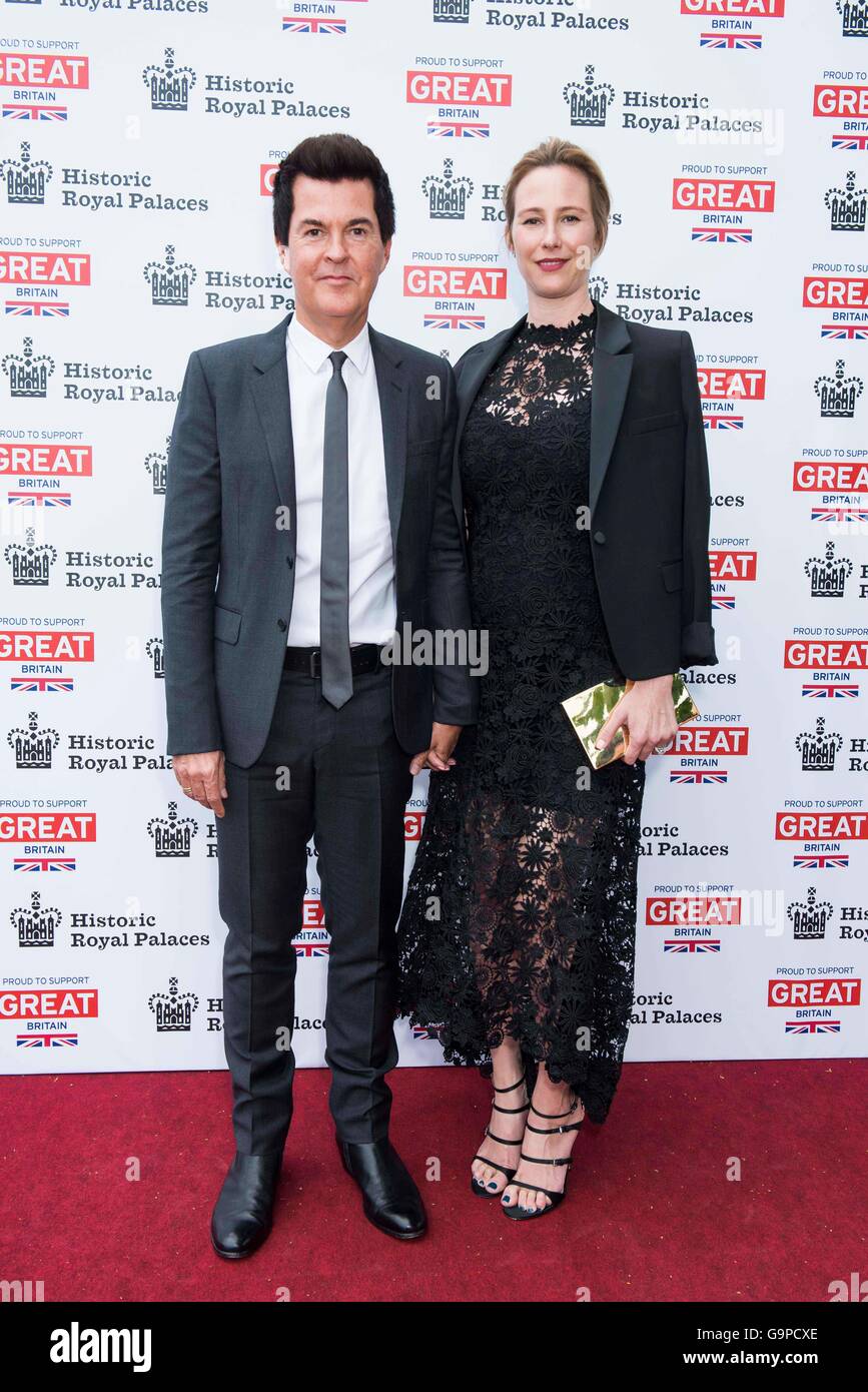 Simon and Natalie Fuller attend Historic Royal Palaces Kensington ...