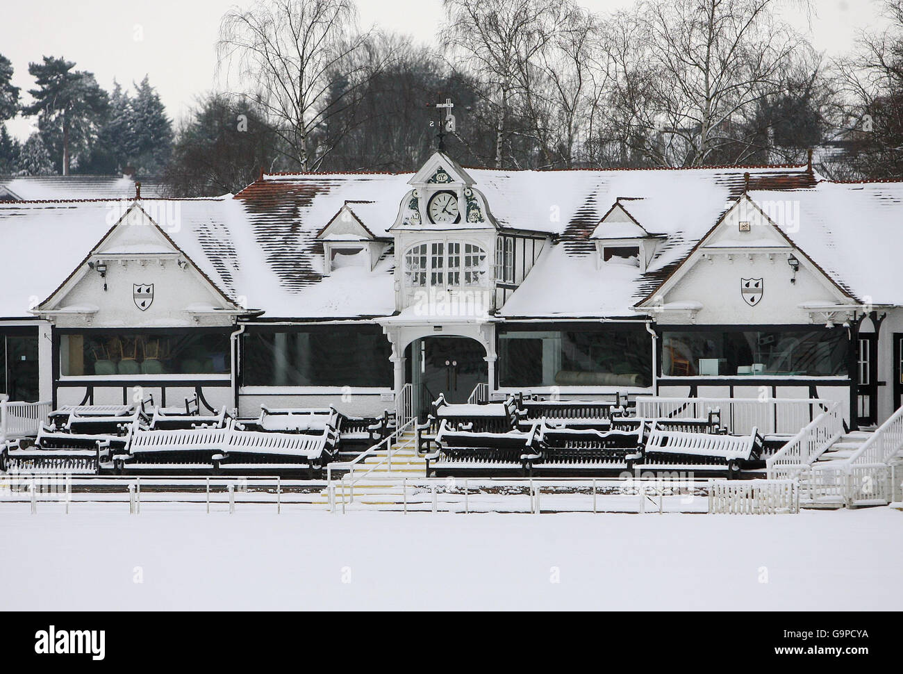 The Pavilion at Worcestersshire County Cricket ground, New Road ...