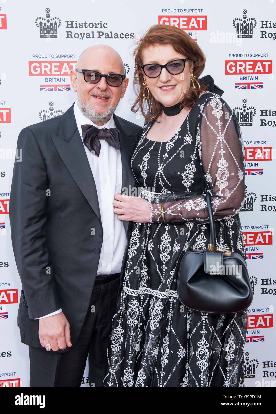 Stephen Sumner and Glenda Bailey attend Historic Royal Palaces ...