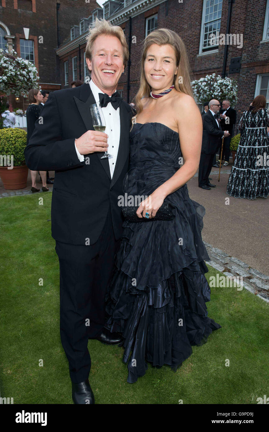 Alistar Gosling nad Amber Nuttall attend Historic Royal Palaces ...