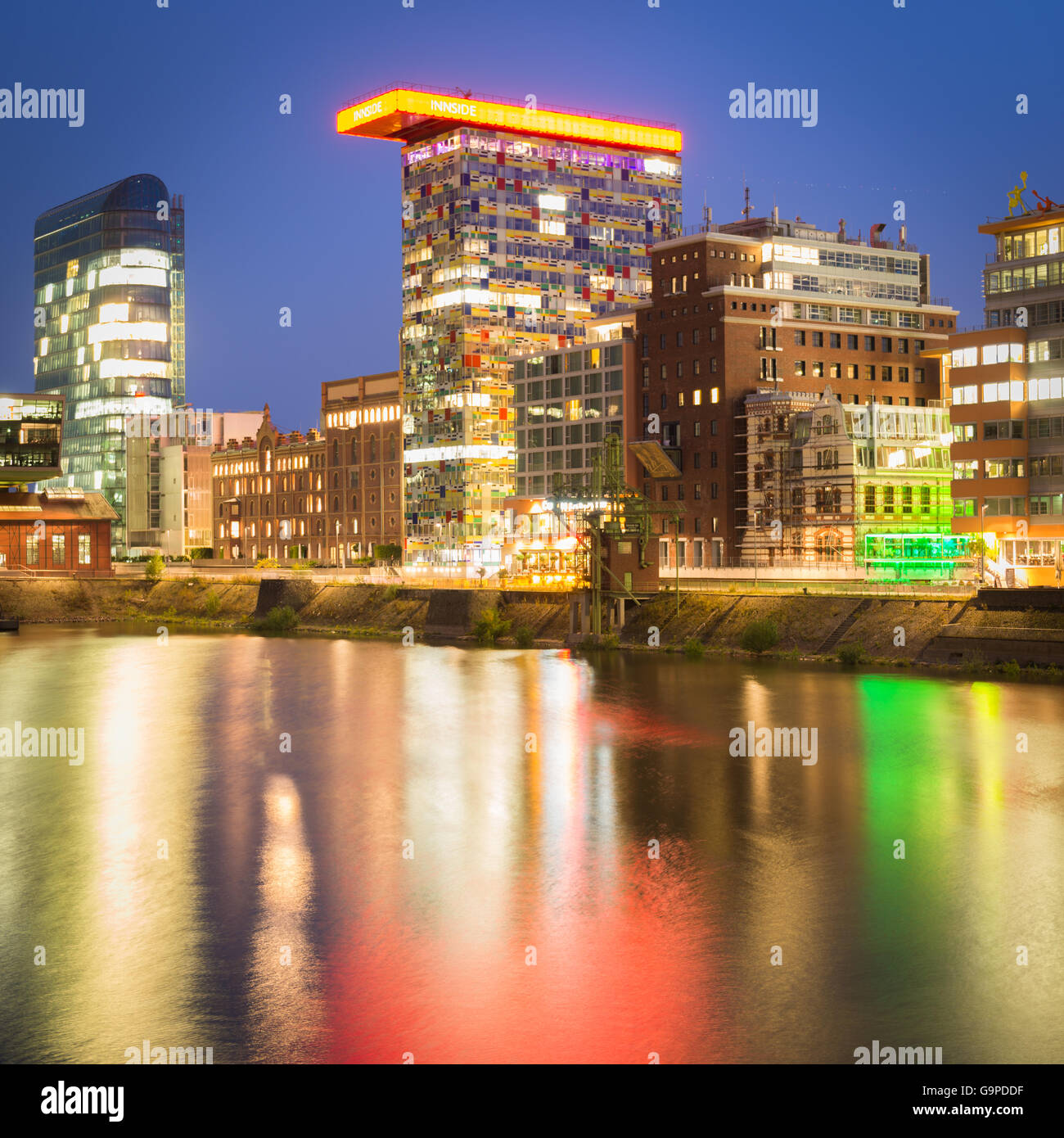 Dusseldorf germany skyline hi-res stock photography and images - Alamy