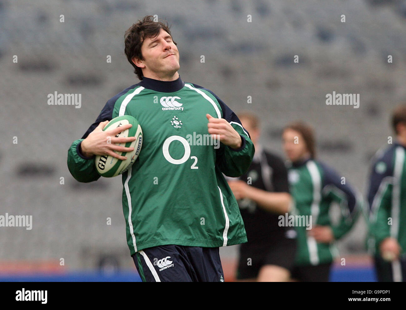 Rugby Union - Ireland Training Session - Croke Park - Ireland. Ireland ...