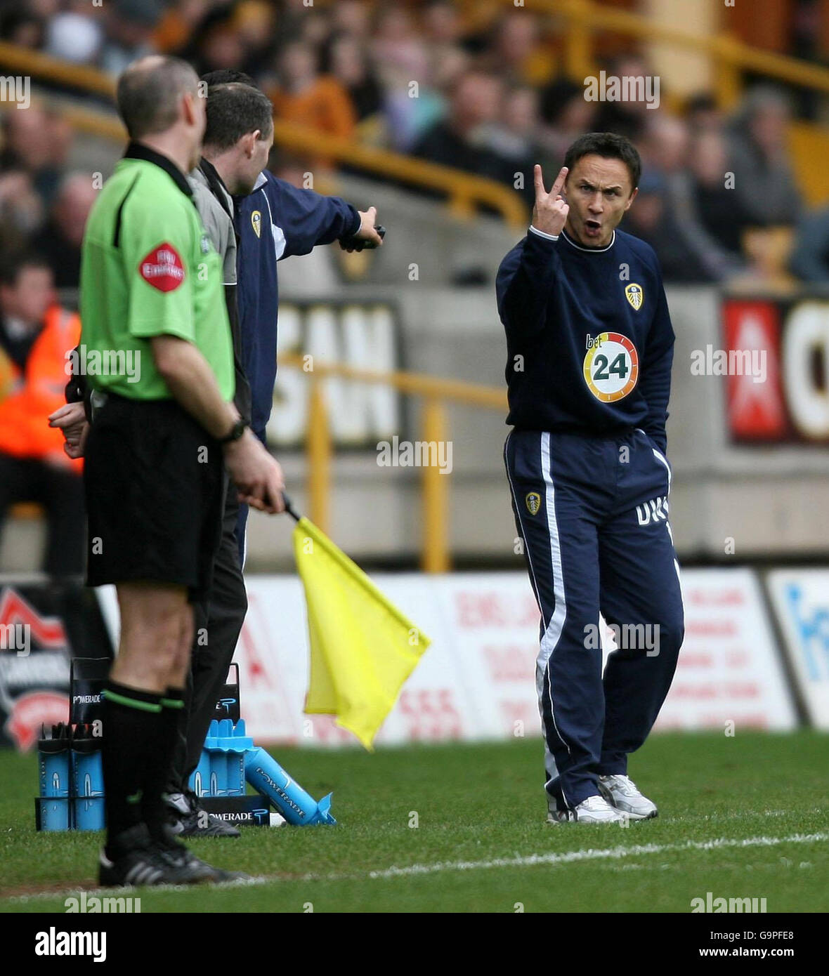 Angry football manager hi-res stock photography and images - Alamy