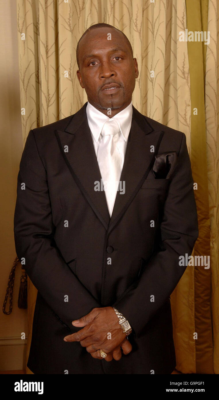 Boxing champion Nigel Benn attends a Benefit night in honour of boxer ...