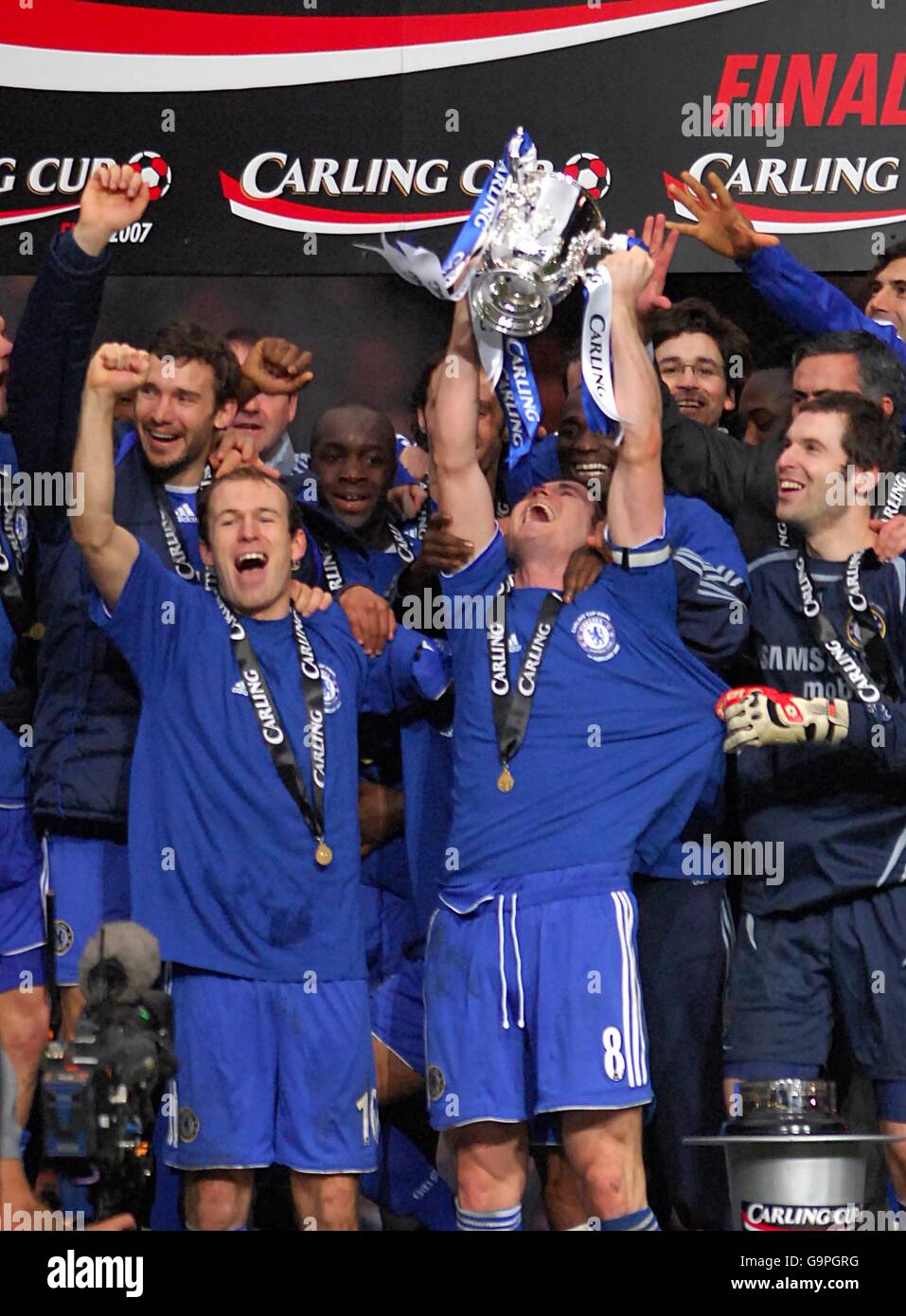 The carling cup trophy hi-res stock photography and images - Alamy