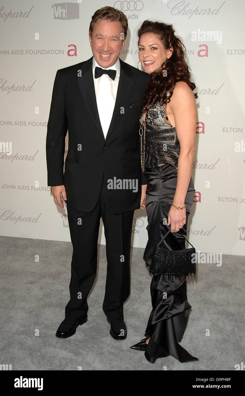 Elton John Party - Los Angeles Stock Photo - Alamy