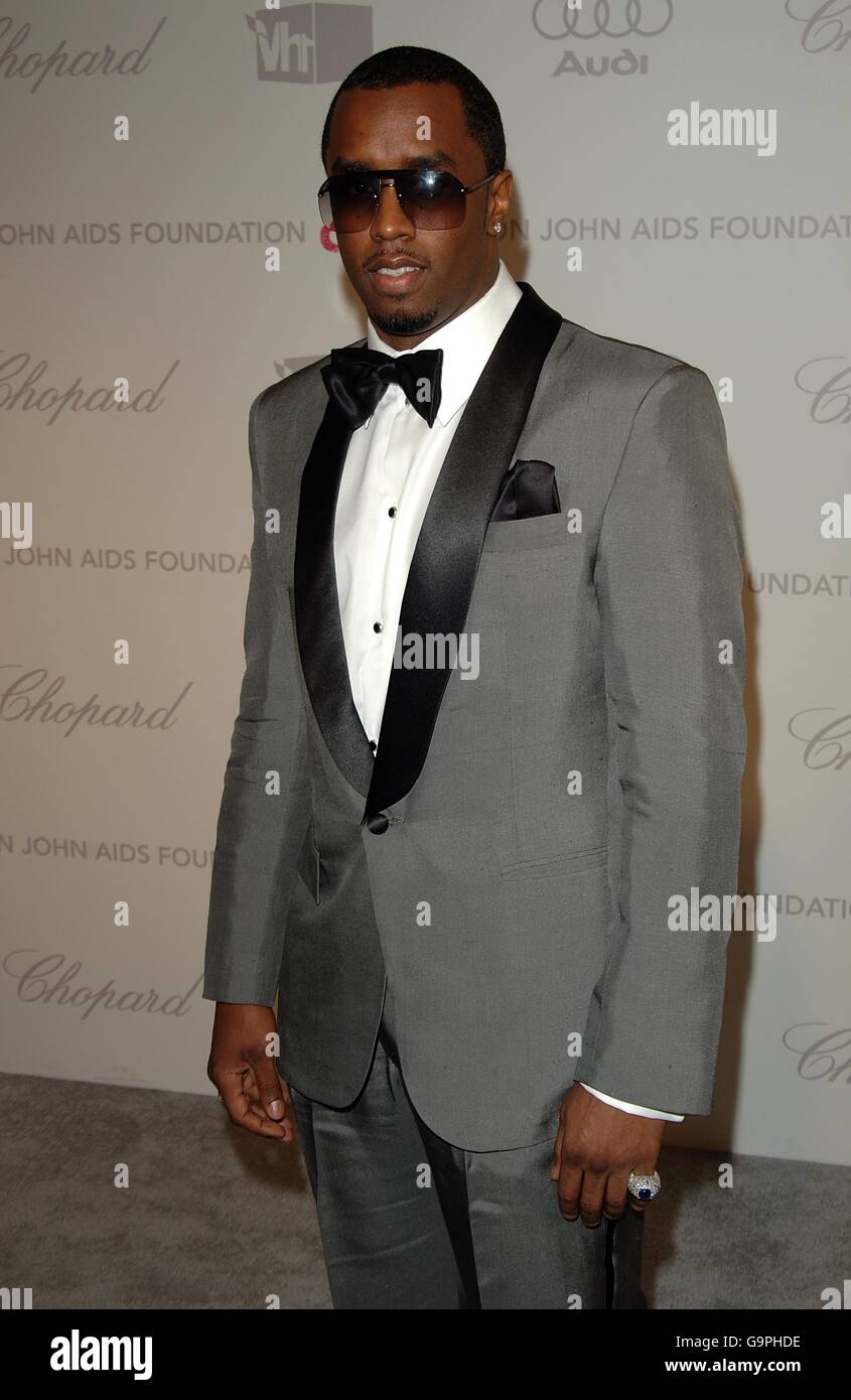 Elton John Party - Los Angeles Stock Photo - Alamy