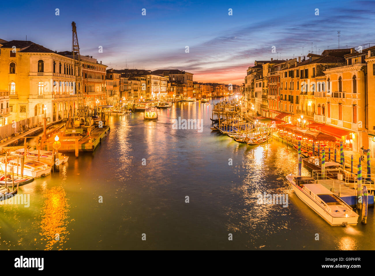 Venice Grand Canal Stock Photo - Alamy
