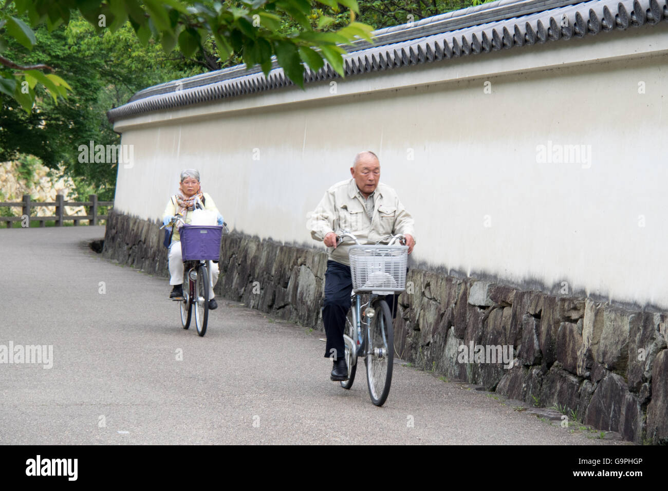 Japan elderly bike hi-res stock photography and images - Alamy