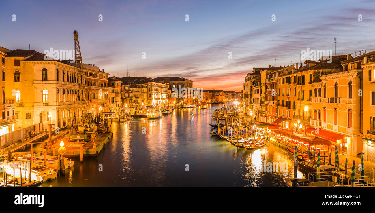Venice Grand Canal Stock Photo - Alamy