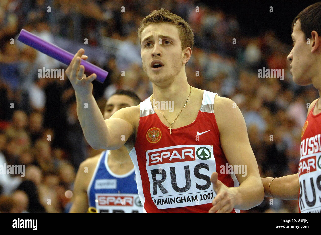 German national 4x400m relay team hi-res stock photography and images ...