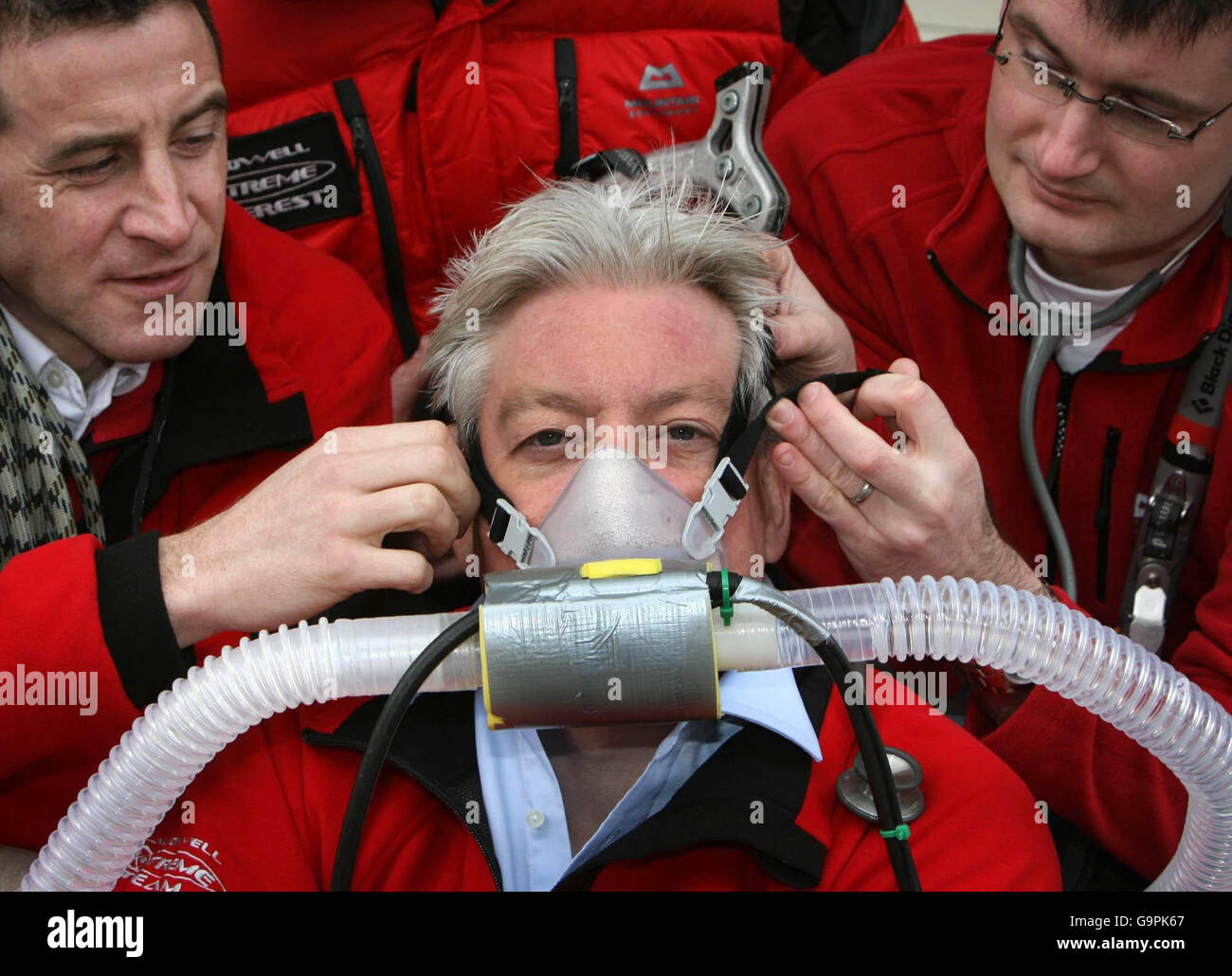 Irish medics prepare for Everest expedition Stock Photo - Alamy