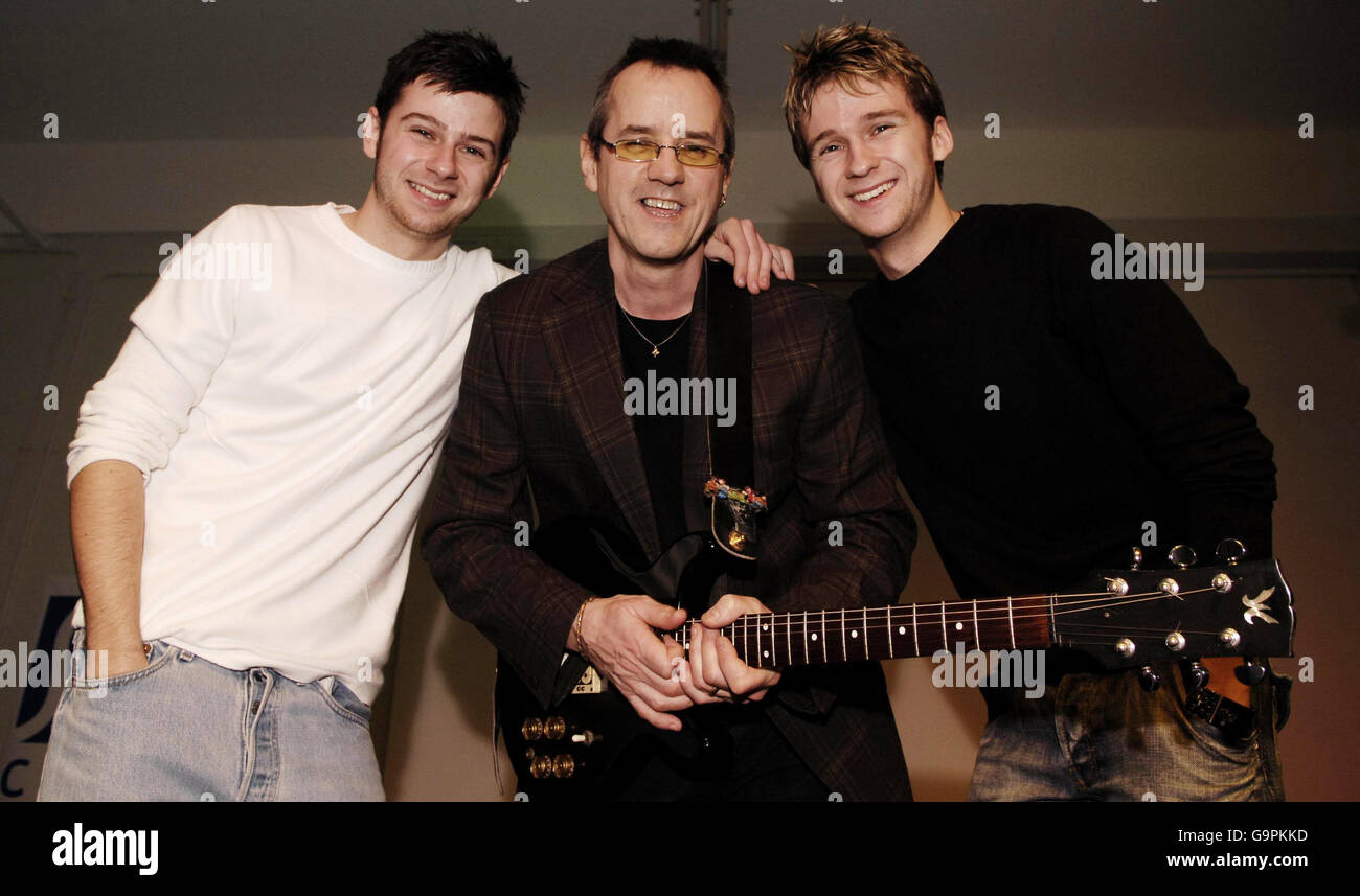 X Factor finalists the MacDonald Brothers, Brian (left) and Craig ...