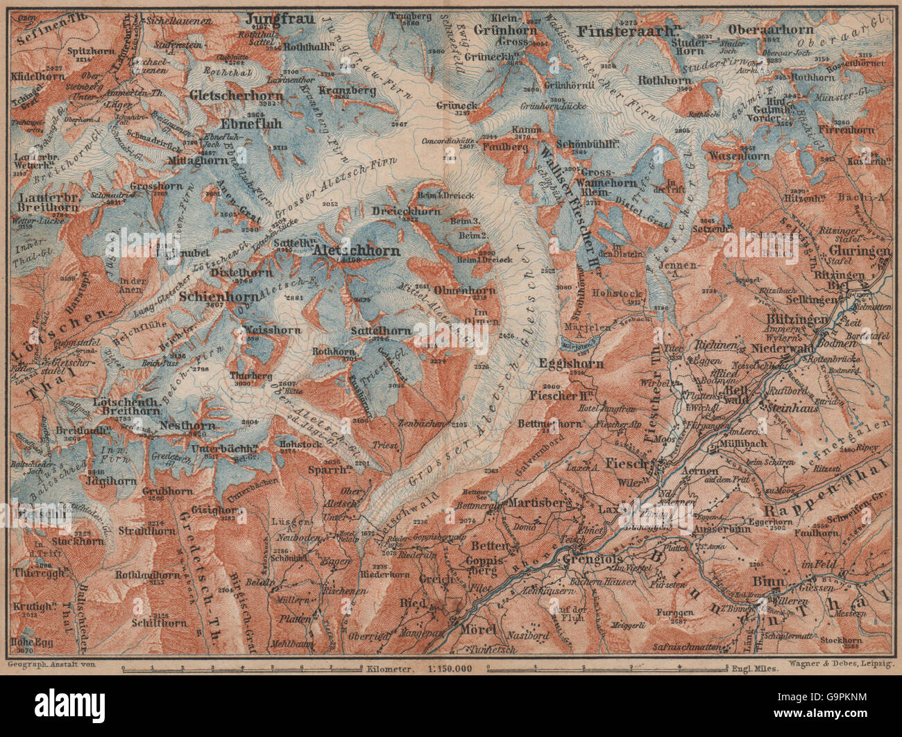 Jungfrau map hi-res stock photography and images - Alamy