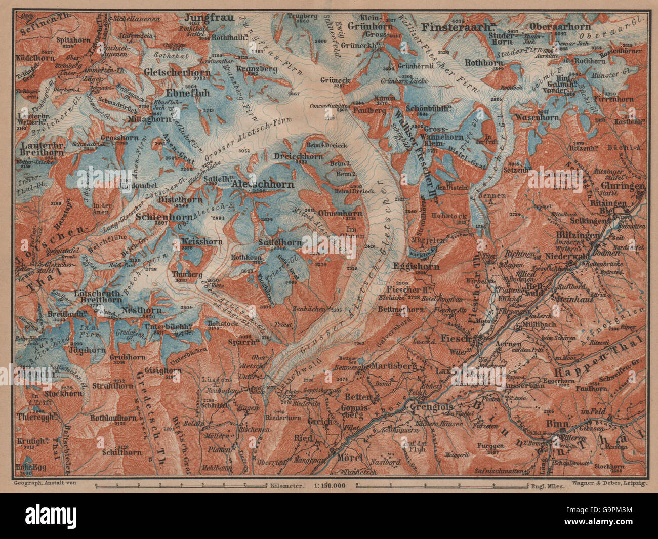 Jungfrau map hi-res stock photography and images - Alamy