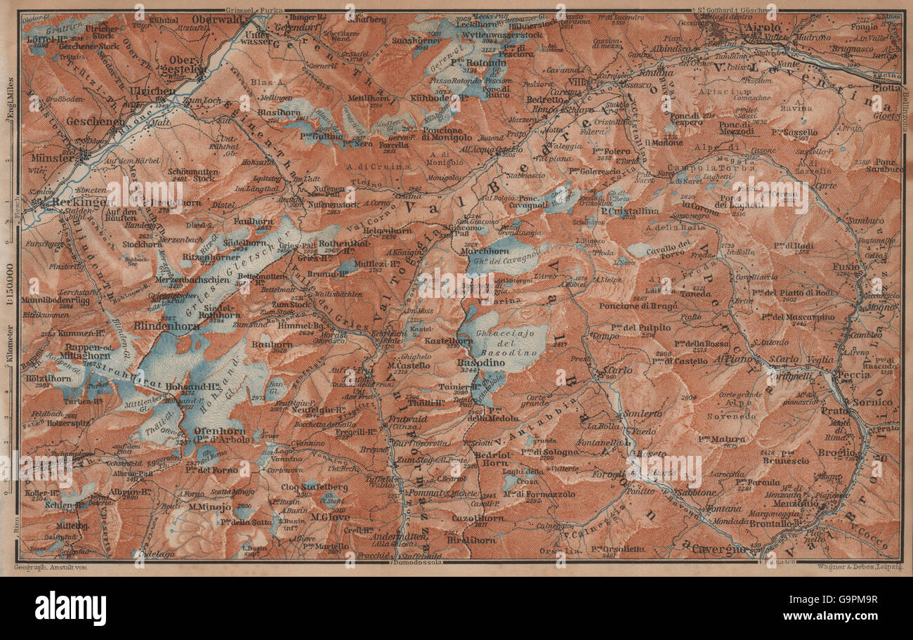 Gries map hi-res stock photography and images - Alamy