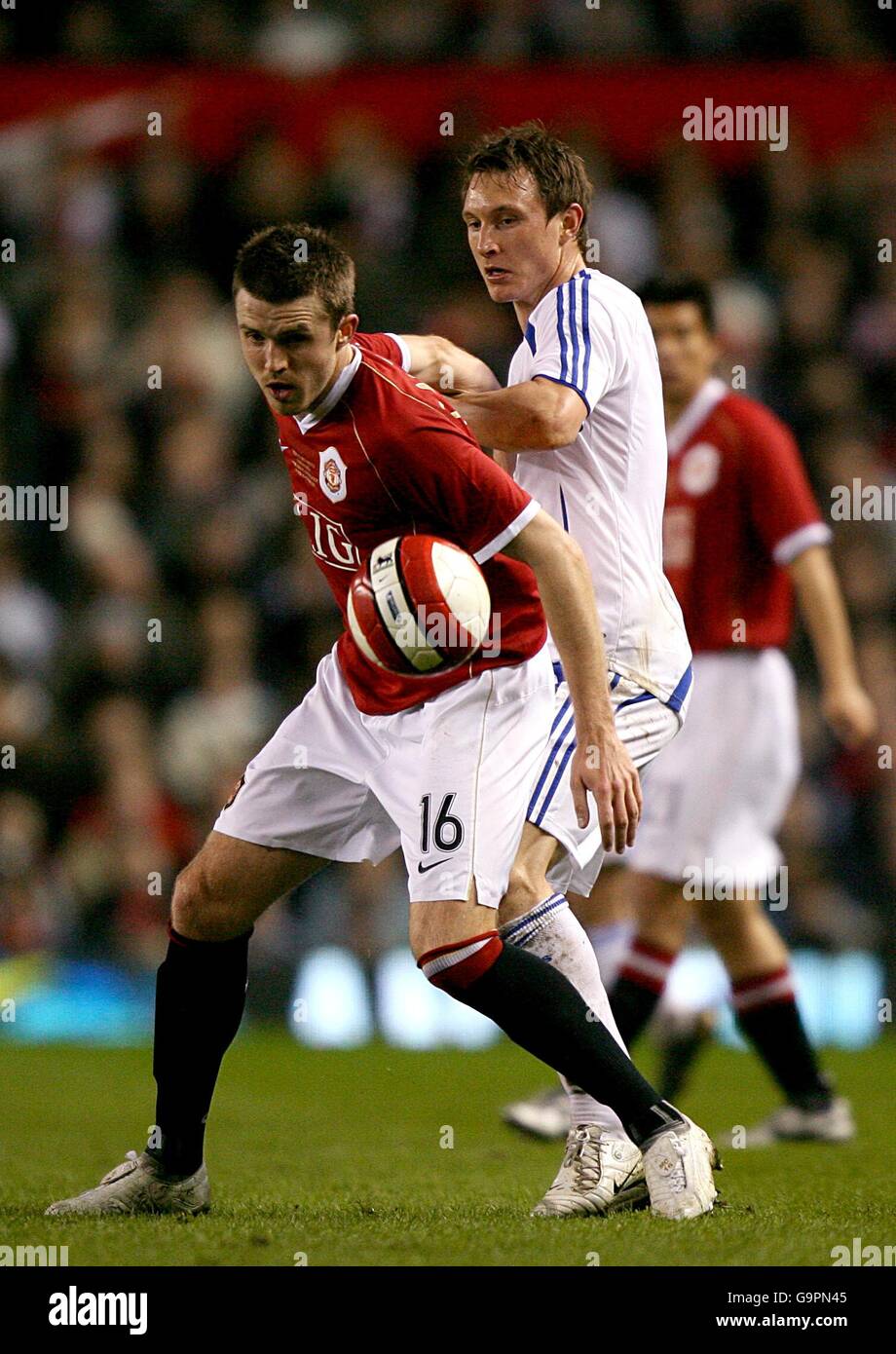 Manchester united v europe xi hi-res stock photography and images - Alamy