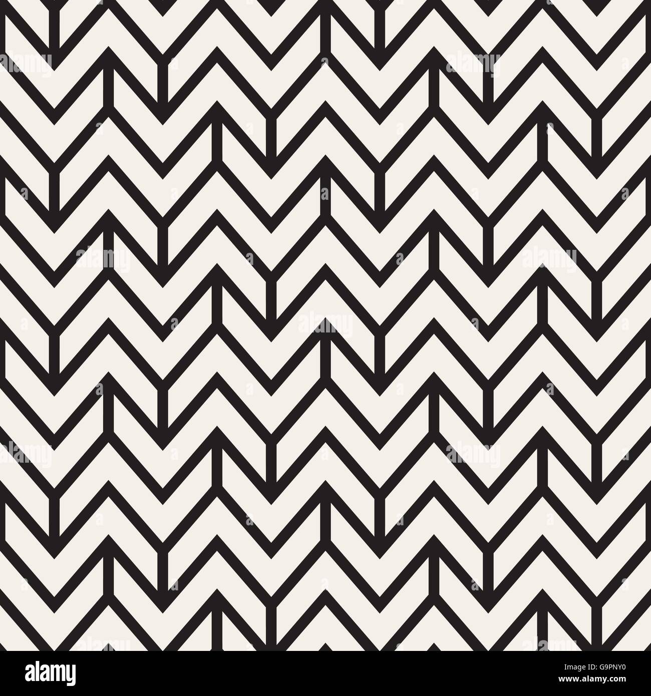 Vector Seamless Chevron ZigZag Diagonal Lines Geometric Pattern Stock Vector Image & Art - Alamy