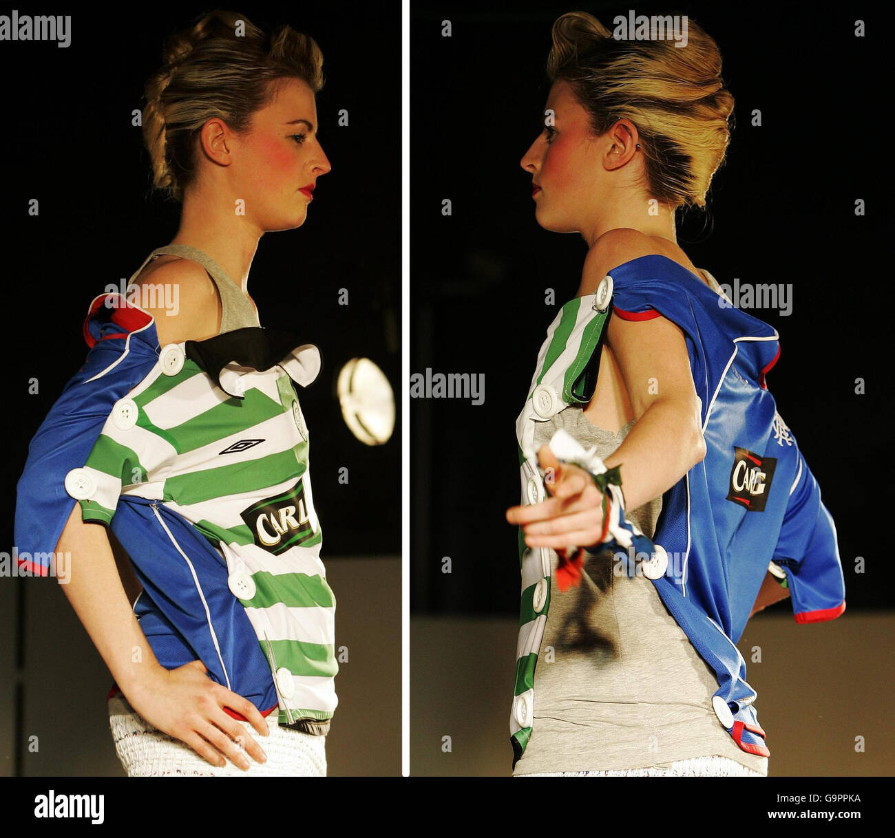 Reject Rag-Reborn Fashion Show Stock Photo - Alamy