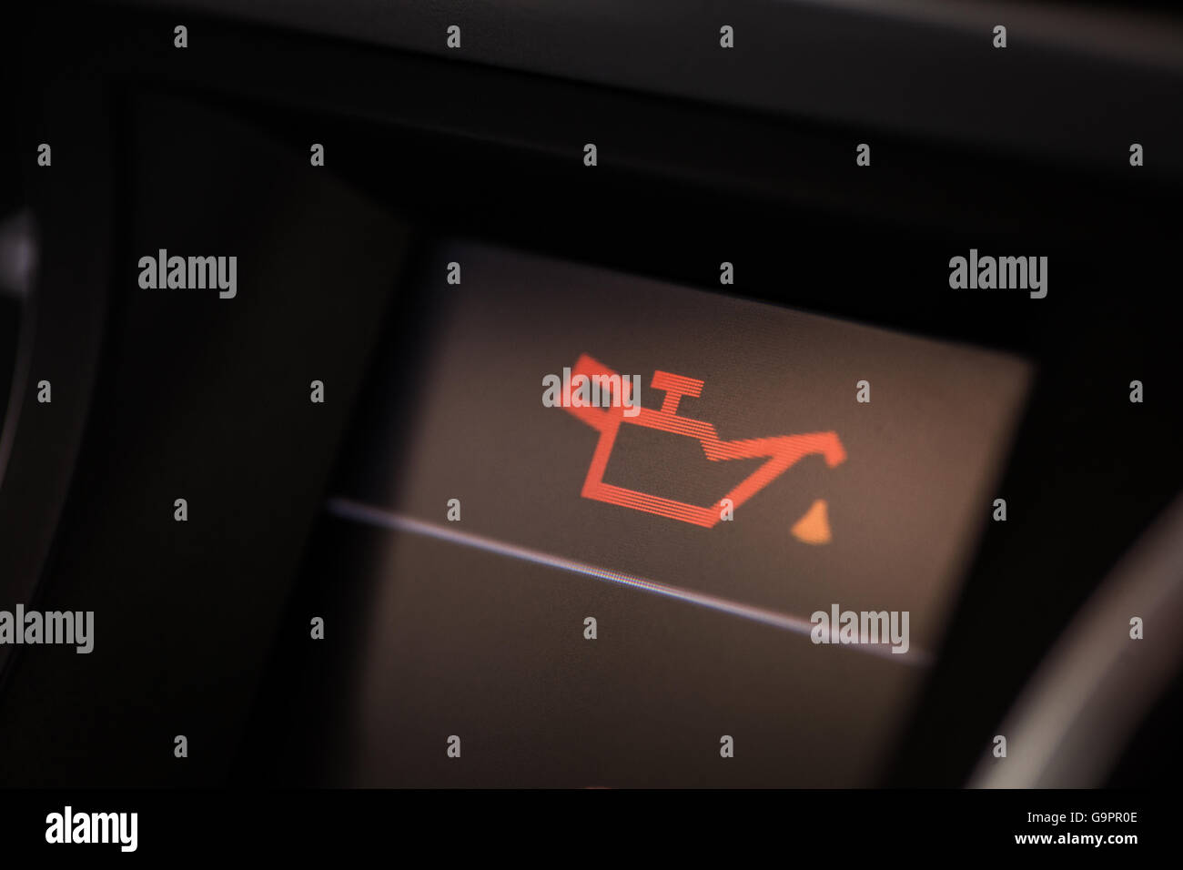 Oil warning light hi-res stock photography and images - Alamy