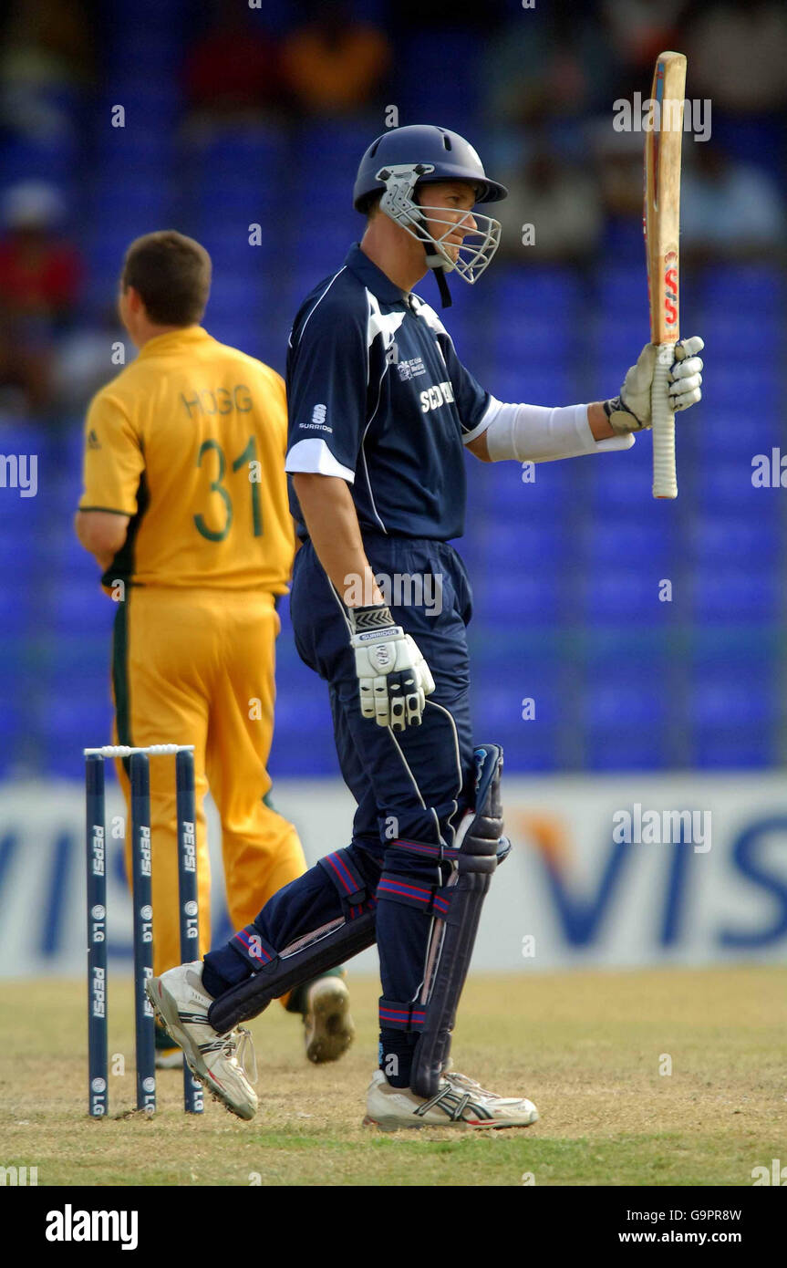 Cricket - ICC Cricket World Cup 2007 - Scotland v Australia - Warner ...